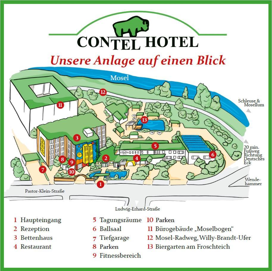 Hotel Contel Koblenz (Rhineland-Palatinate), Deutschland - jetzt buchen ...